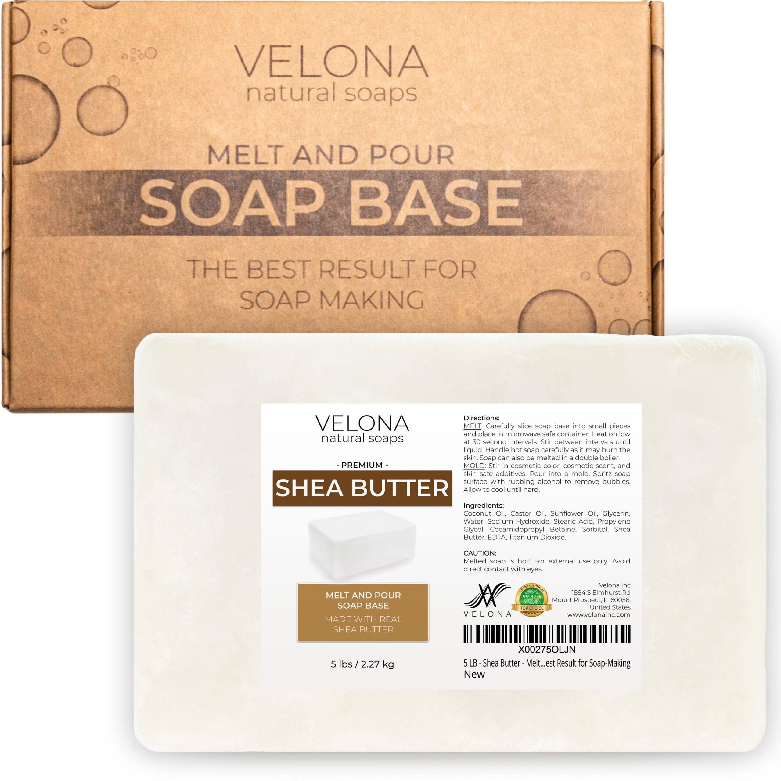 Velona Shea Butter – Melt and Pour Soap Base - velonaUA